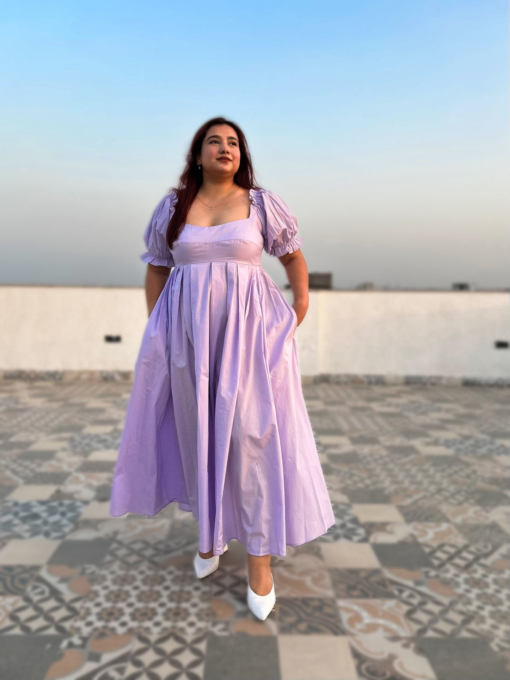 Lilac Mama Mia Dress